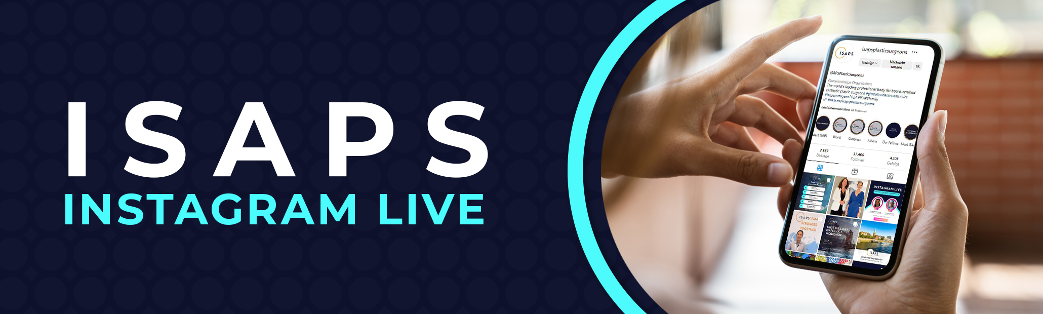 Instagram Live L.I.F.T. | ISAPS